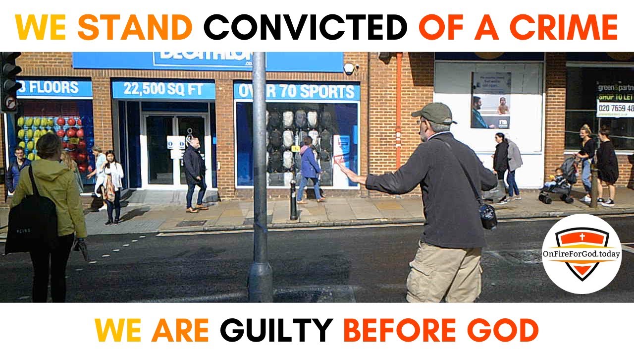 We Stand Convicted of a Crime, We Are Guilty Before God - YouTube