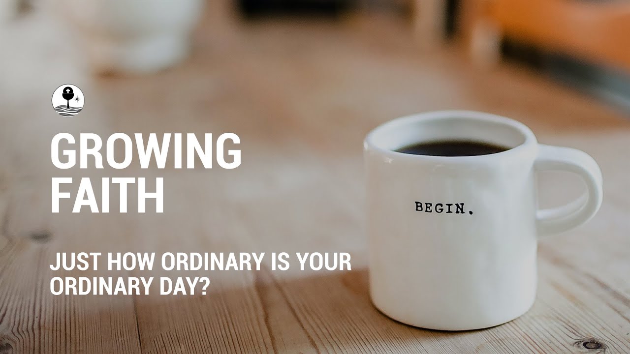 Just how ordinary is your ordinary day? - YouTube