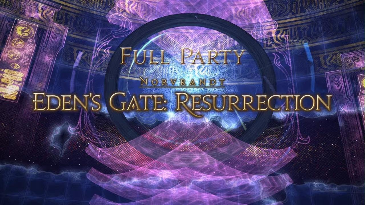 FINAL FANTASY XIV Online_Edens gate resurrection. Havent done this one ...