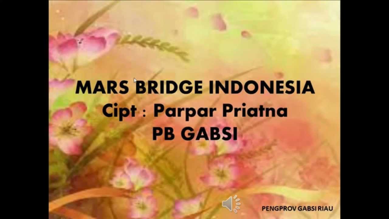 Mars Bridge Indonesia PB GABSI text - YouTube