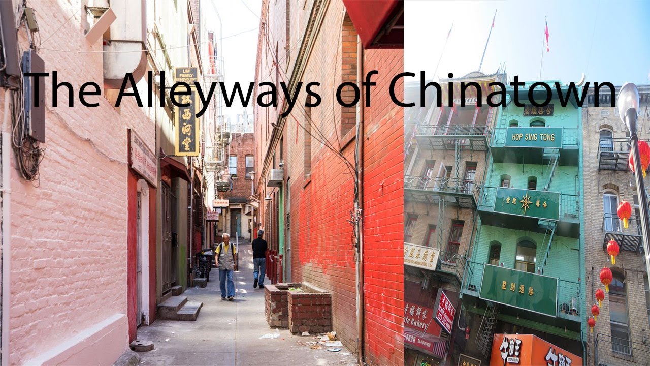 The Alleyways of San Francisco Chinatown - YouTube