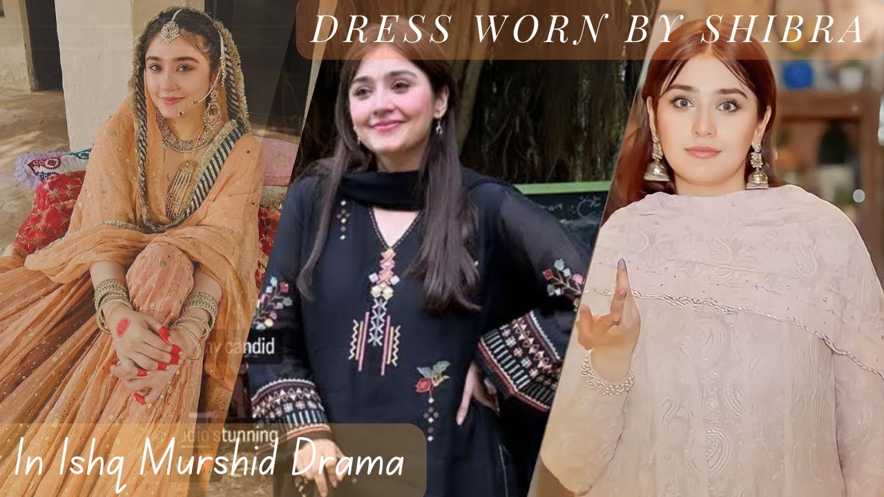 Dress Worn By Shibra (Durefishan) In Ishq Murshid Drama #ishqmurshid ...