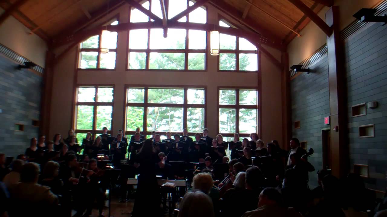 Carrie Honaker conducts Mozart's Aver Verum Corpus - YouTube