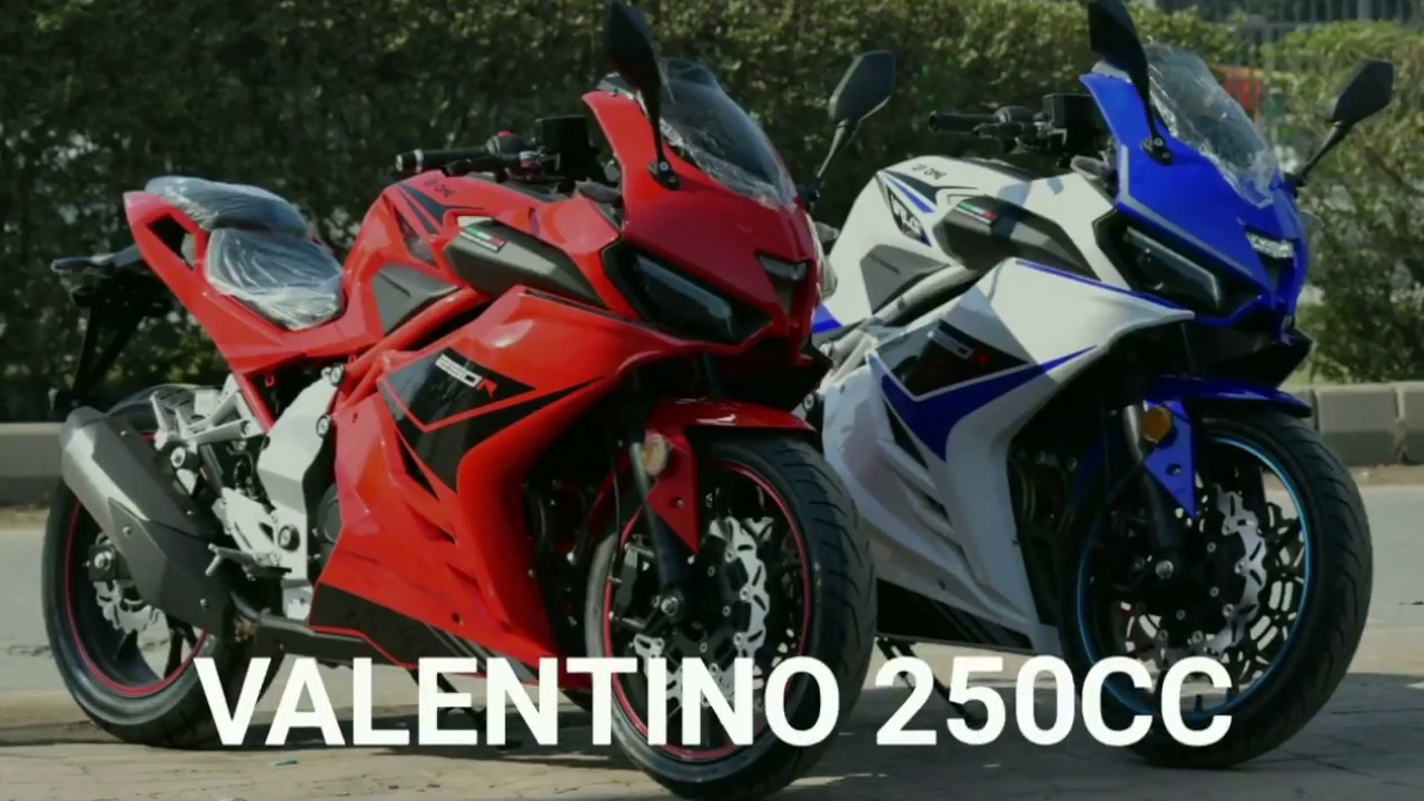 Valentino 250cc n 350cc sound test and walkaround bike in low price at ...