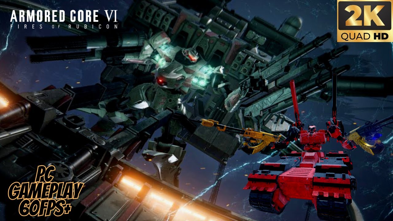 Armored Core 6 PC | Pure Force Tank Build - Balteus Boss Fight Gameplay ...
