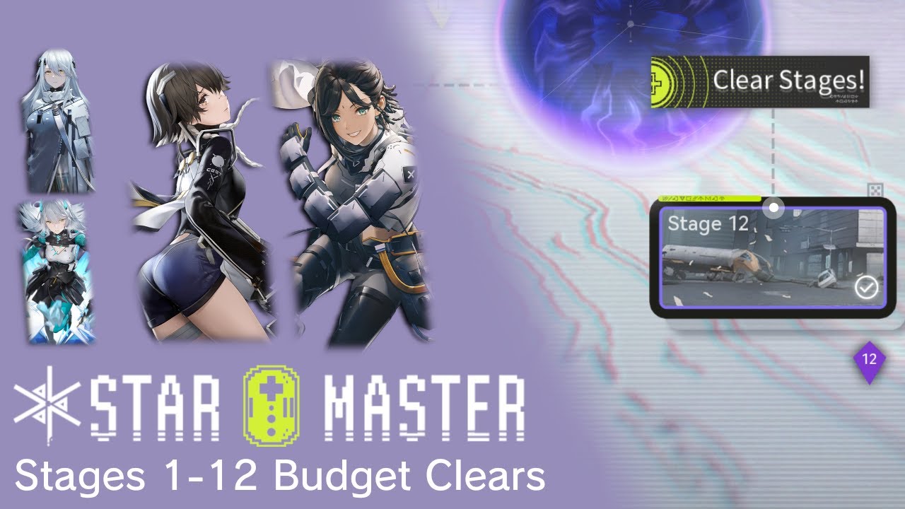 Star Master: Stages 1-12 Budget Clears - YouTube