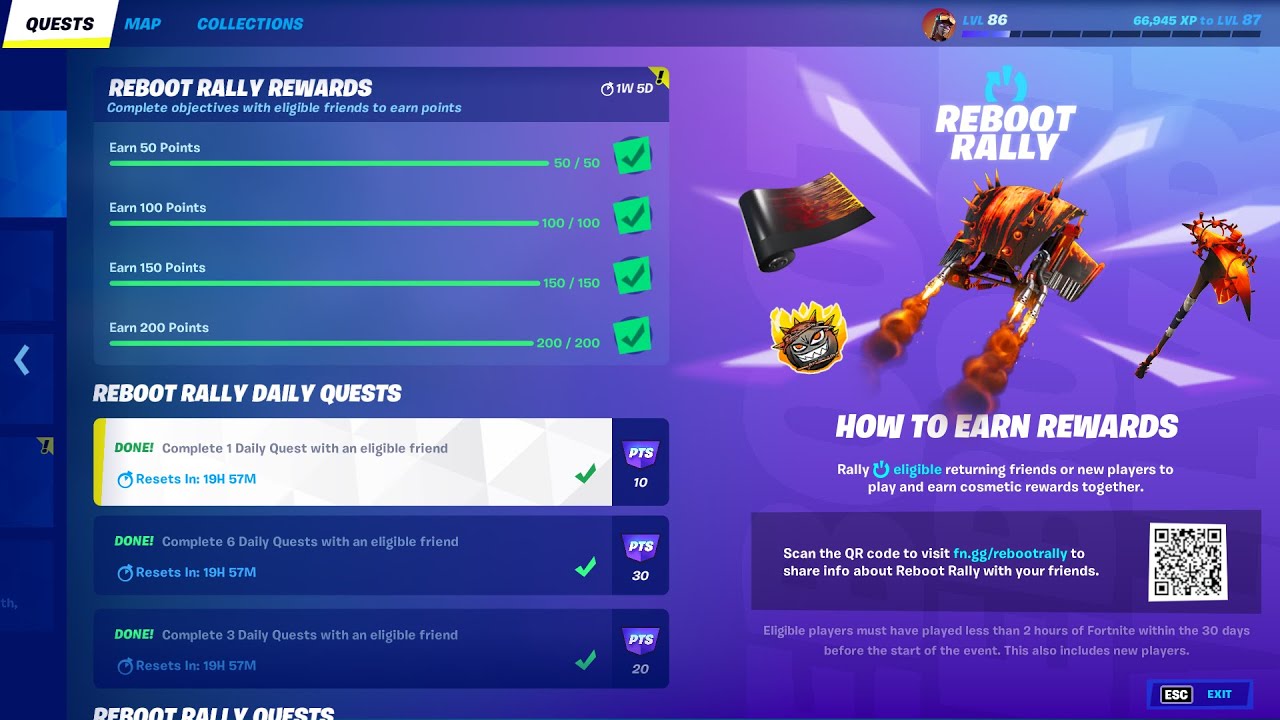 HOW TO GET REBOOT RALLY REWARDS AND THE GAMEPLAY - YouTube