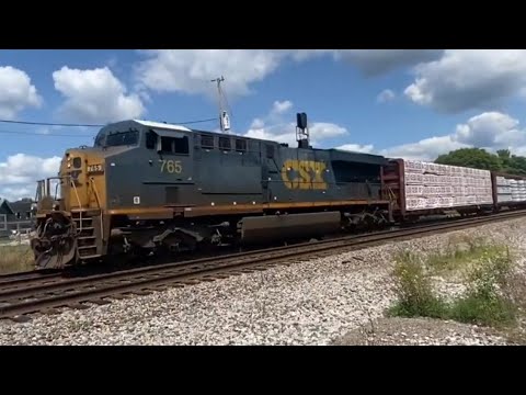 CSX 765 Southbound Terre Haute, IN 8-23-22 - YouTube