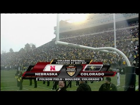 2007 Colorado Buffaloes vs Nebraska Cornhuskers College Football Game ...