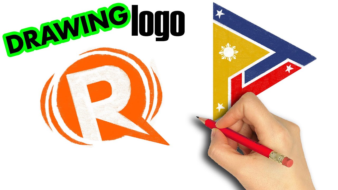 how to draw Rappler PTV Logo | Art Therapy - YouTube