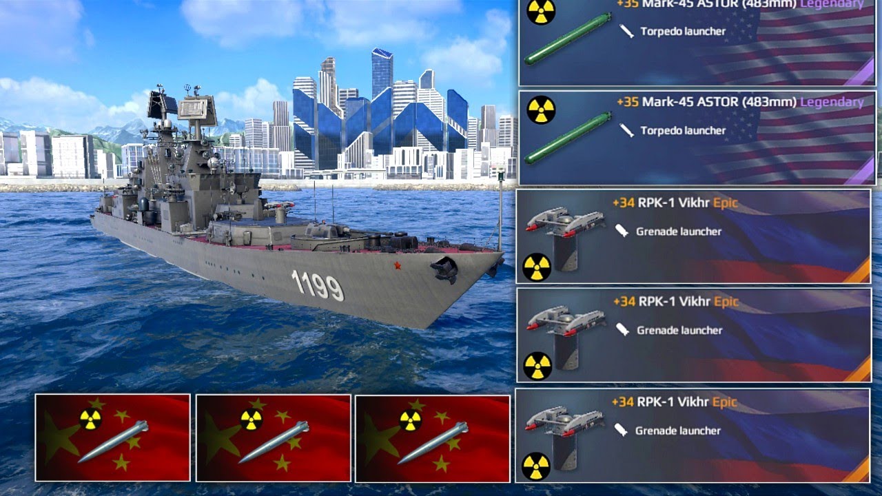 RF Anchar (Project 1199) : Full Nuclear Build 😱 | Modern Warships - YouTube