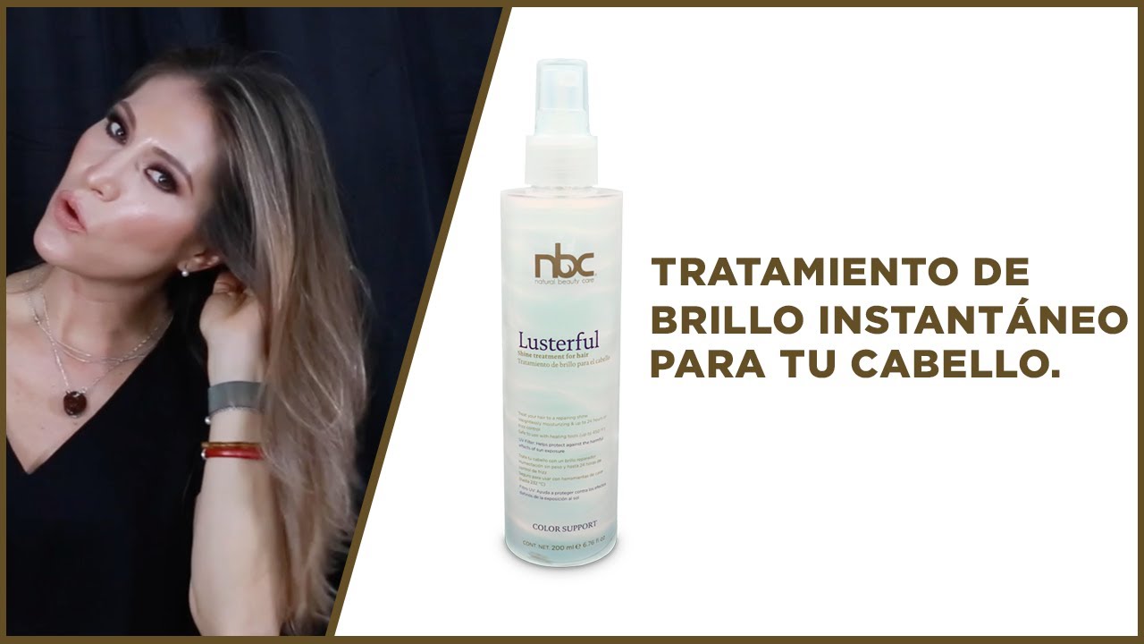 LUSTERFUL | Tratamiento de brillo instantáneo para tu cabello | Natural ...