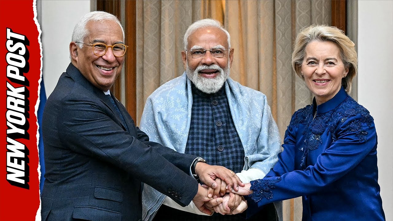 India and EU Finalize 'Mother of All Deals' in Historic Agreement - YouTube