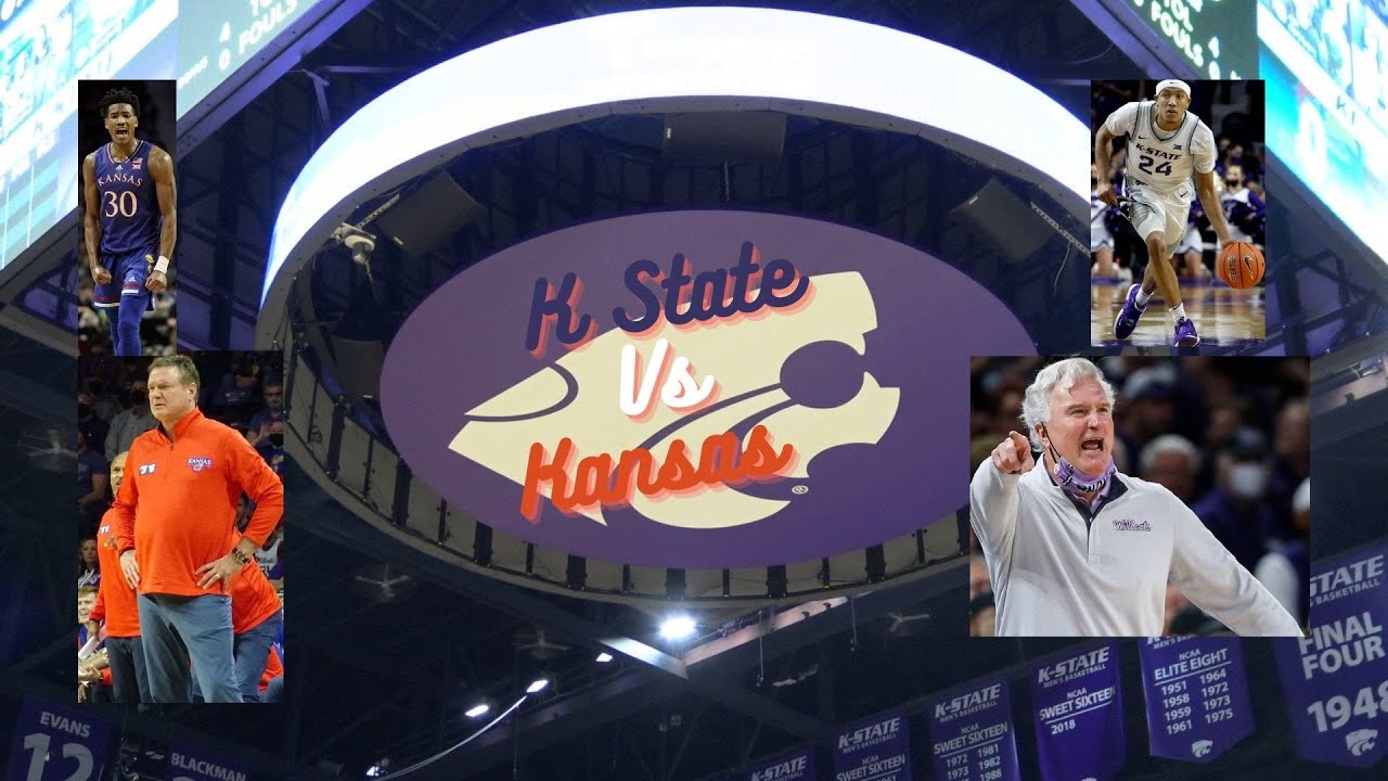 KANSAS VS K STATE in a SOLD OUT RIVALRY GAME GOES DOWN TO THE WIRE ...