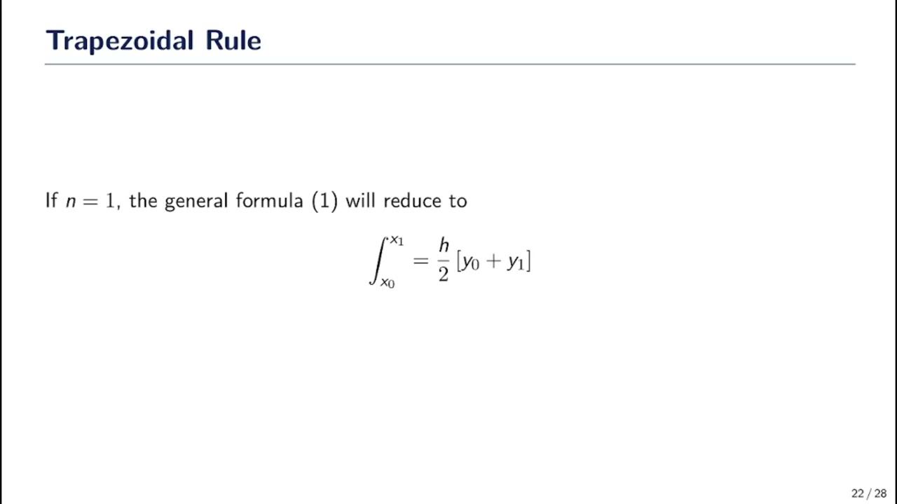 12-Trapezoidal Rule - YouTube