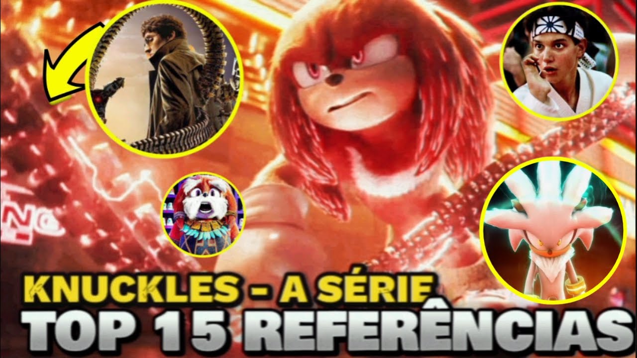 TOP 15 REFERÊNCIAS DA SÉRIE KNUCKLES O EQUIDNA!!!!! SILVER FOI ...