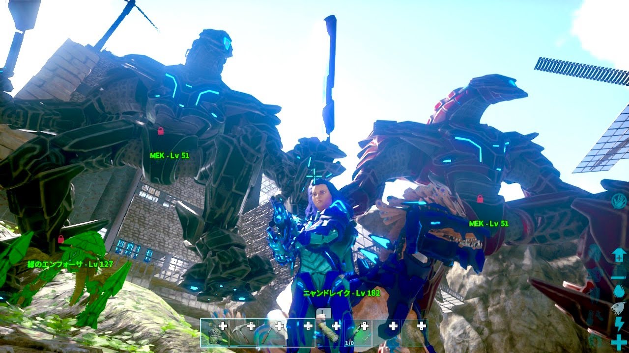 【ARK】第67回 Ragnarok⇔初Island エレメントで原始MEKカラーお披露目 - YouTube