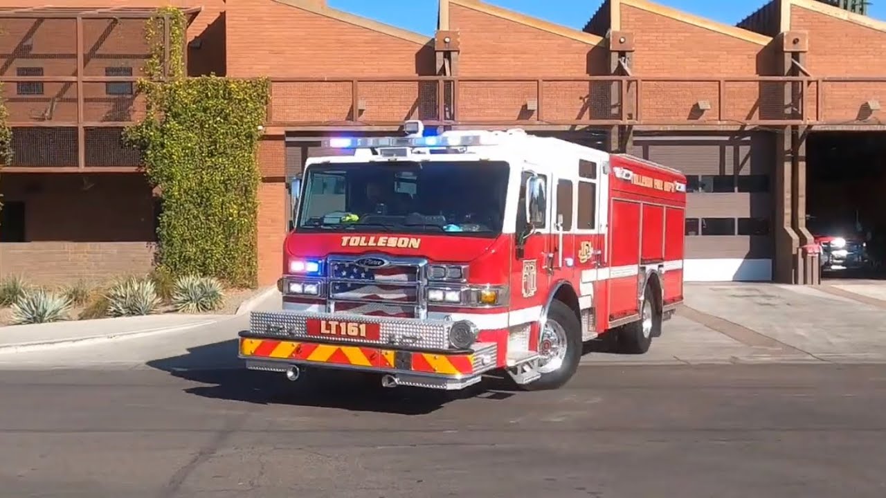 Tolleson fire Dept, New ladder tender 161 responding: and cancelled ...