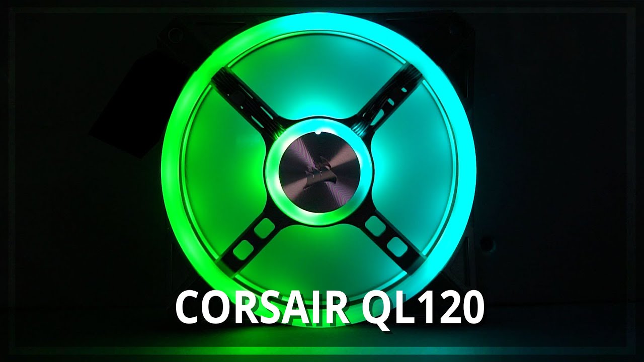 Die SCHÖNSTEN RGB LÜFTER? | Corsair QL120 Review | vectix - YouTube