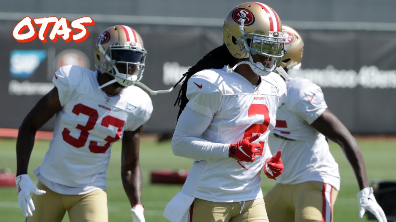 49ers Defensive Backs Practice at OTAs - YouTube