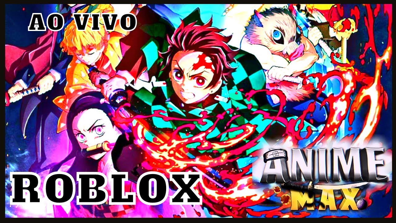 AO VIVO ROBLOX ( Anime Max Simulator! ) - YouTube