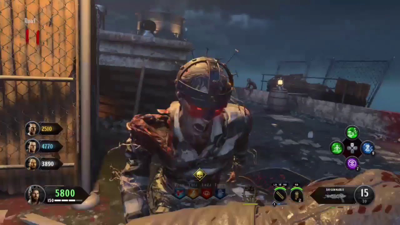 Call of Duty Black Ops 4 how i killed the warden quickly - YouTube
