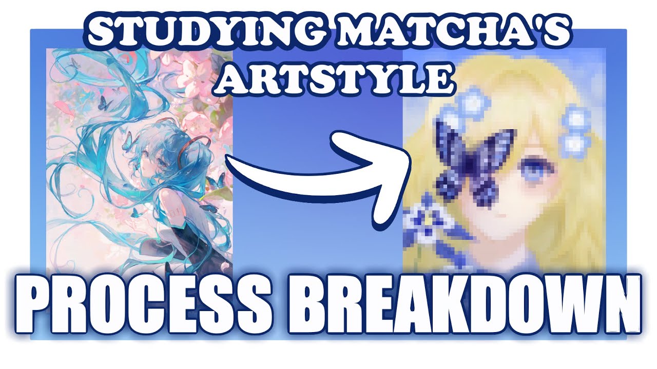 Studying MATCHA'S ARTSTYLE - Process Breakdown - YouTube