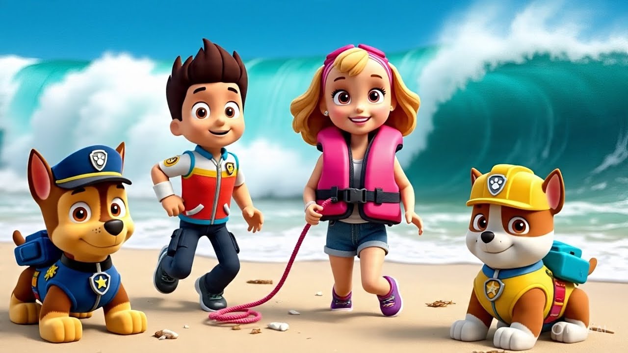Barbie and PAW Patrol: Ocean Rescue Adventure! - YouTube