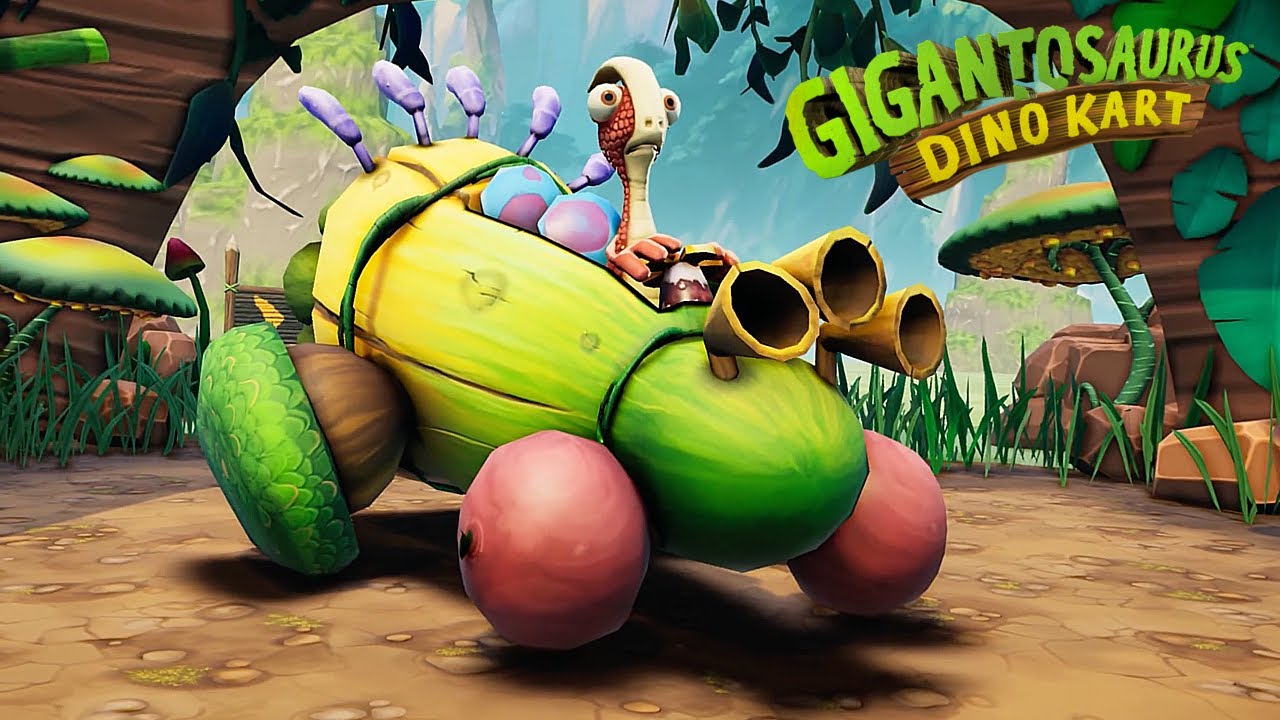 Gigantosaurus: Dino Kart - ROCKY - Full Gameplay [HARD] - YouTube