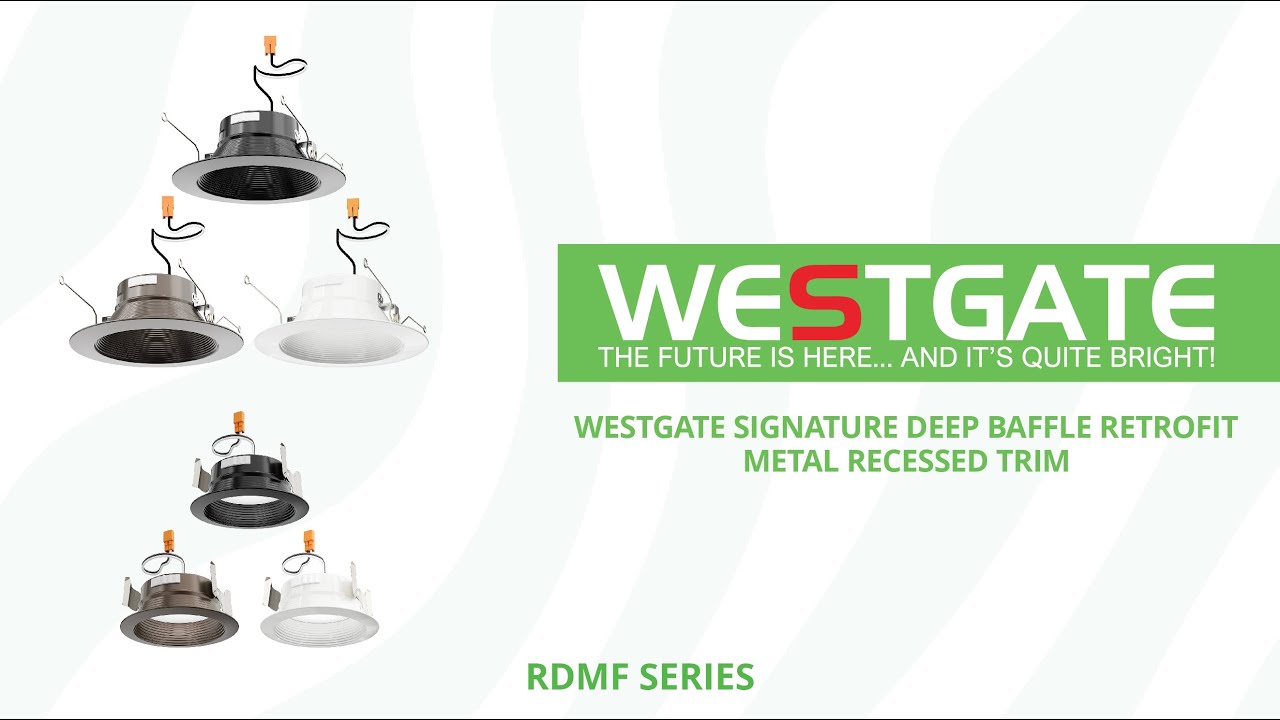 Westgate MFG | Westgate Signature DEEP Baffle Retrofit Metal Recessed ...