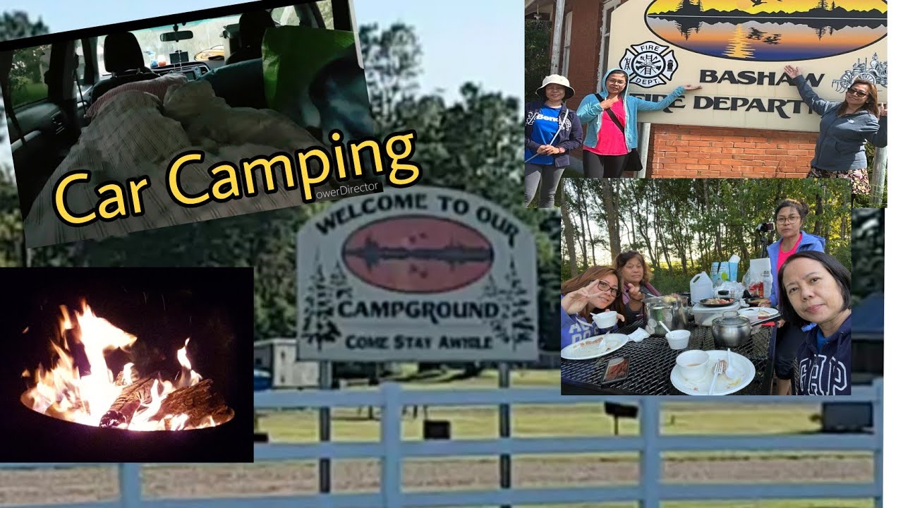 CAR CAMPING FOR THE FIRST TIME AT BASHAW CAMPGROUND #campingcar # ...