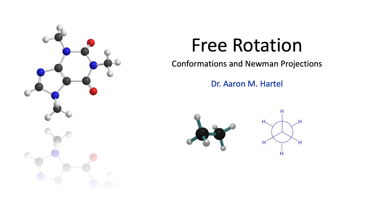 Organic Chemistry - Free Rotation, Conformations, and Newman ...