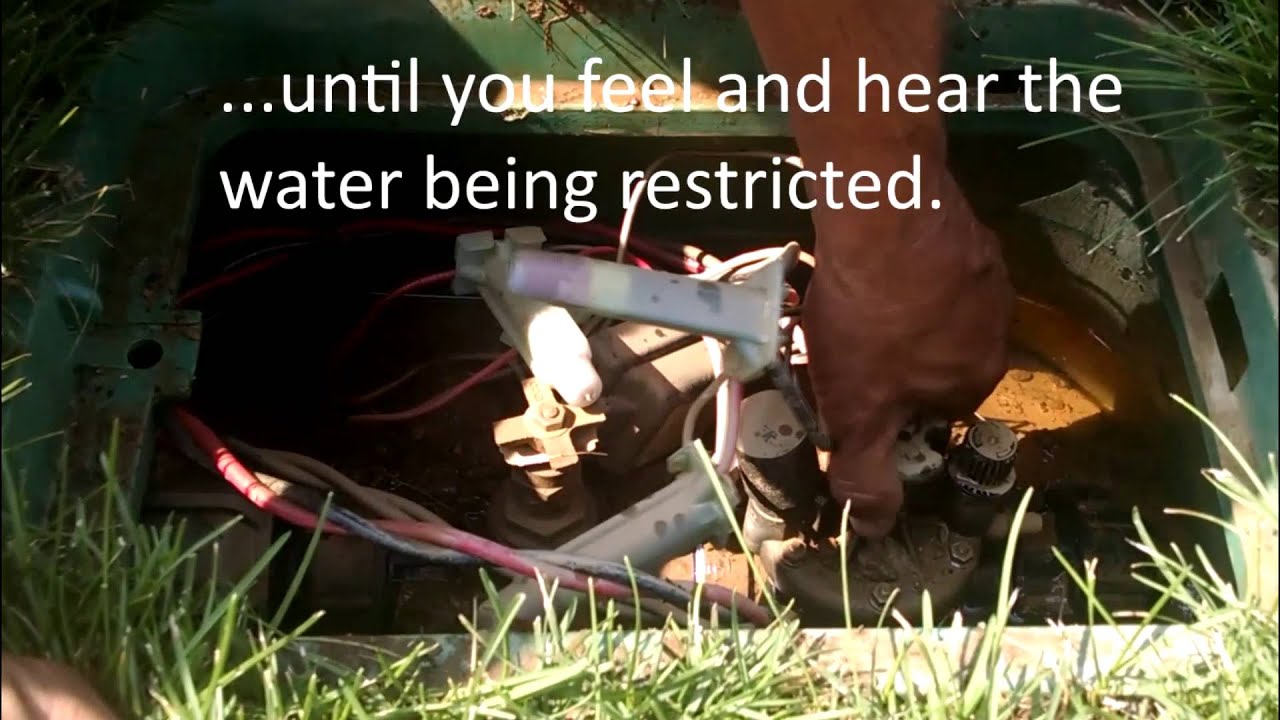 Toro P220 Valve Adjustment Tech Tip - YouTube