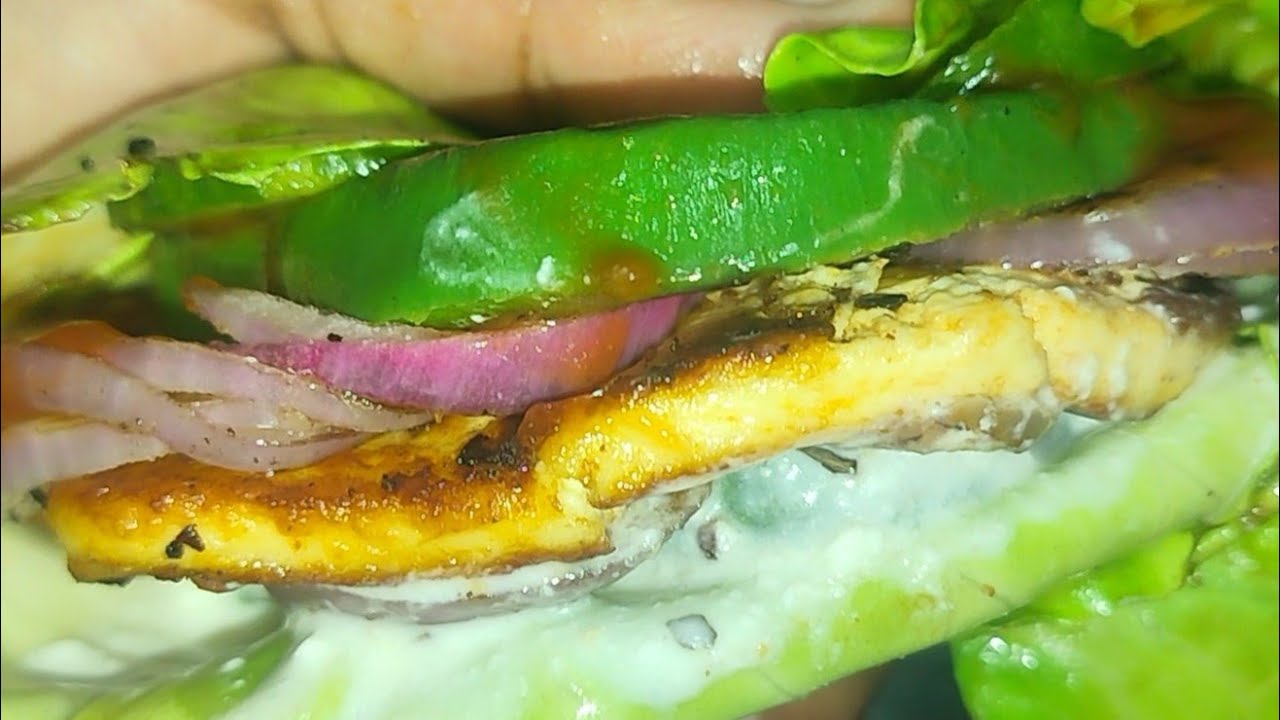🌟Healthy keto paneer burger 🍔 |No Mayonnaise | No cheese | weight loss ...