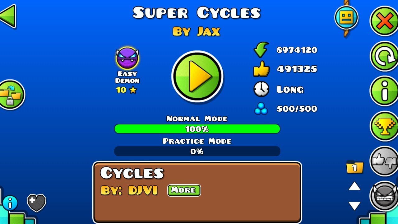 Super Cycles | Geometry Dash | TailsGamer666 - YouTube