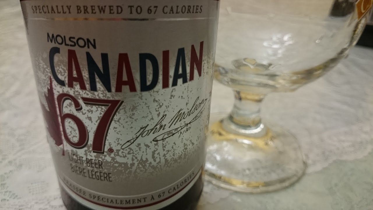 Molson Canadian 67 - #779 - Maxwell Starr's Beer Review - YouTube