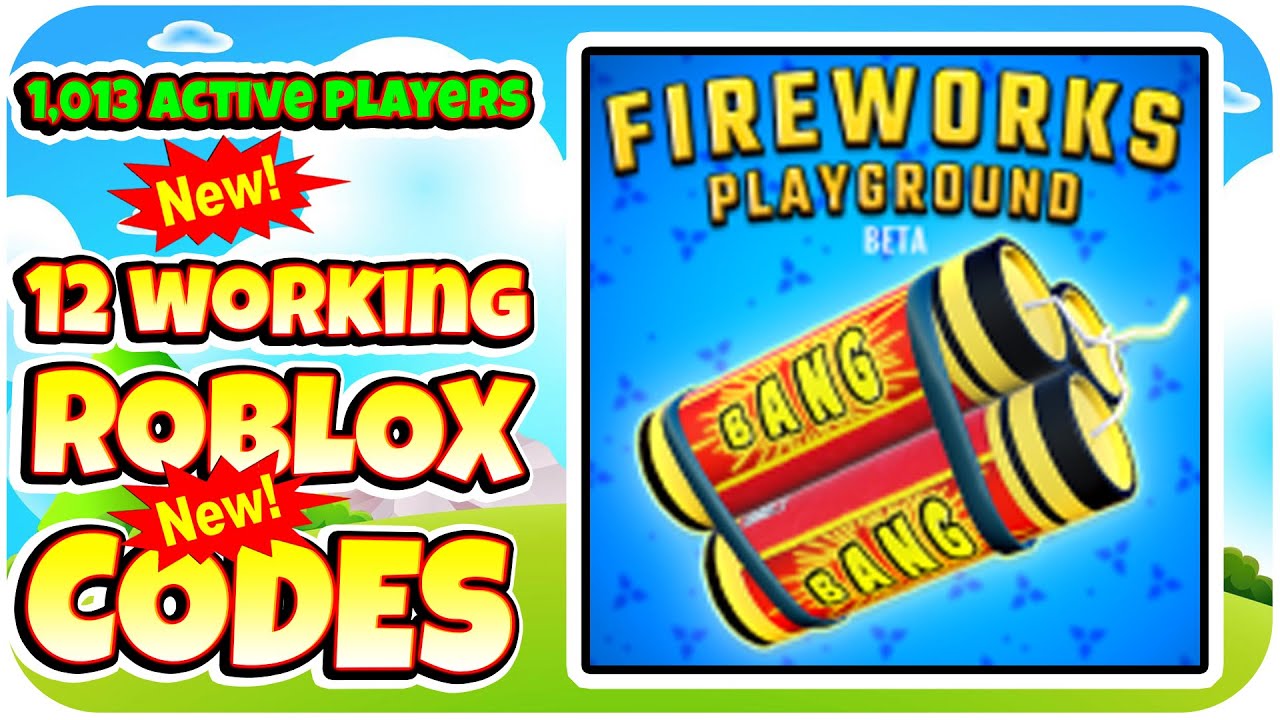 NEW CODES 🔊 Fireworks Playground [BETA] By Pseudo Studio, Roblox GAME ...