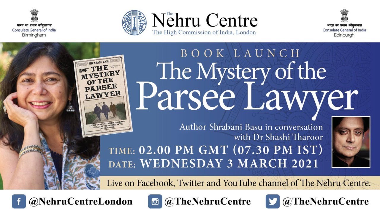 The Nehru Centre Presents - Author Shrabani Basu in conversation with ...