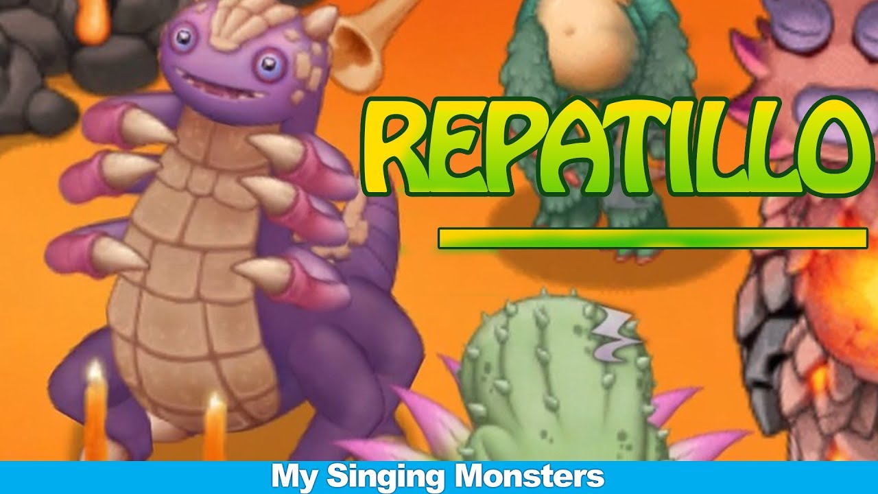 How to Breed REPATILLO on Fire Haven Island | My Singing Monsters - YouTube