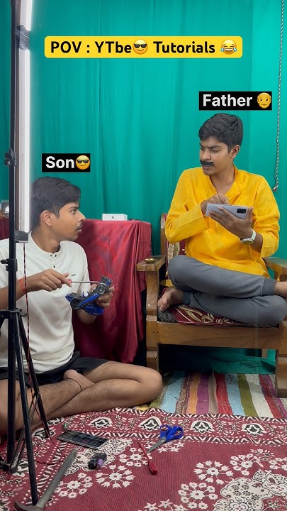 POV :- Watching YouTube tutorials be like 😂 #ytshorts #funny #shorts - YouTube