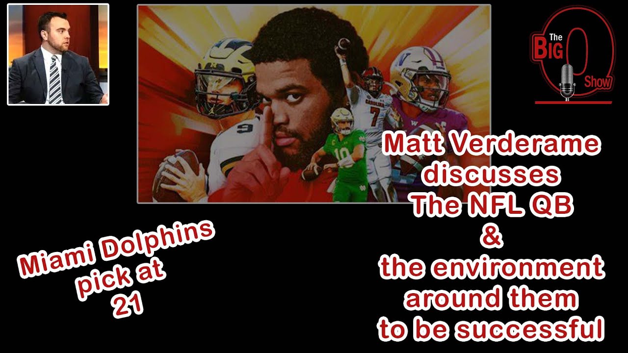 Matt Verderame - The NFL QB & the Environment Around Them to be ...