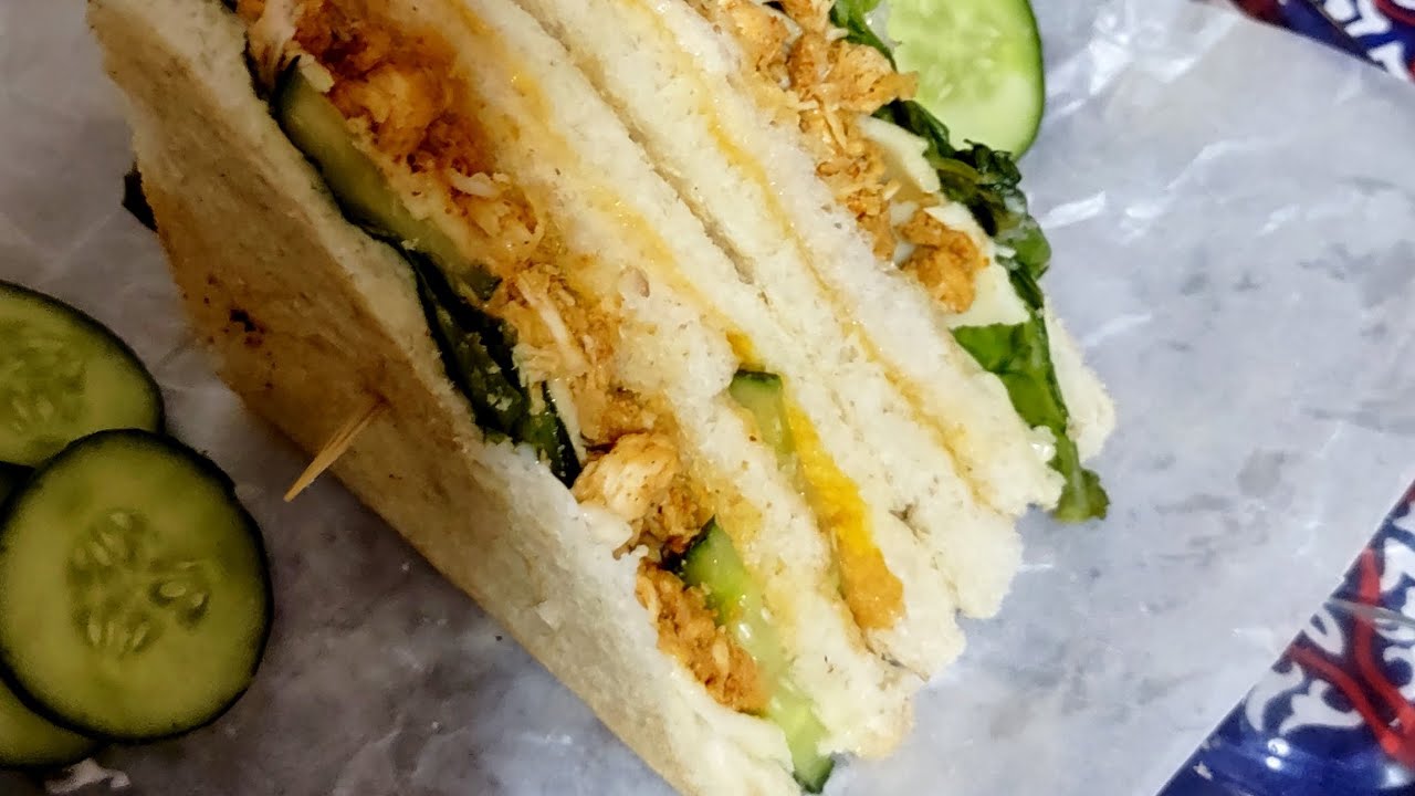 Club Sandwich (Chicken Sandwich & Chicken club sandwich recipe) - YouTube