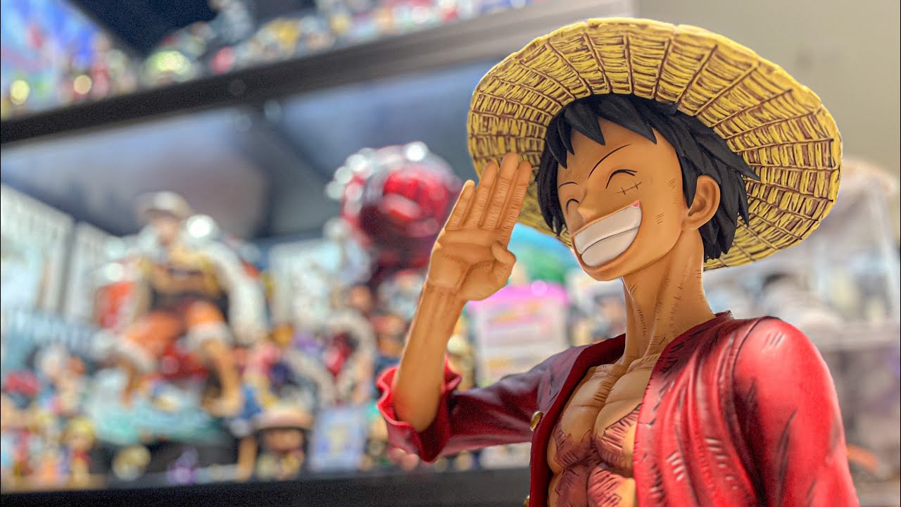 Unboxing 1/2 scale Monkey D Luffy - Licking Dog Studio by YTG - YouTube
