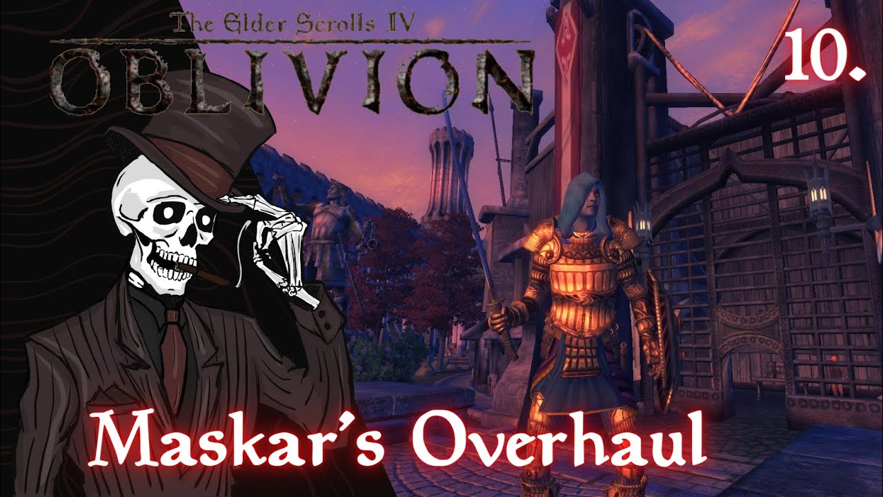 TES IV: Oblivion - with Maskar's Overhaul | Dark Elf Spellsword | Ep.10 ...