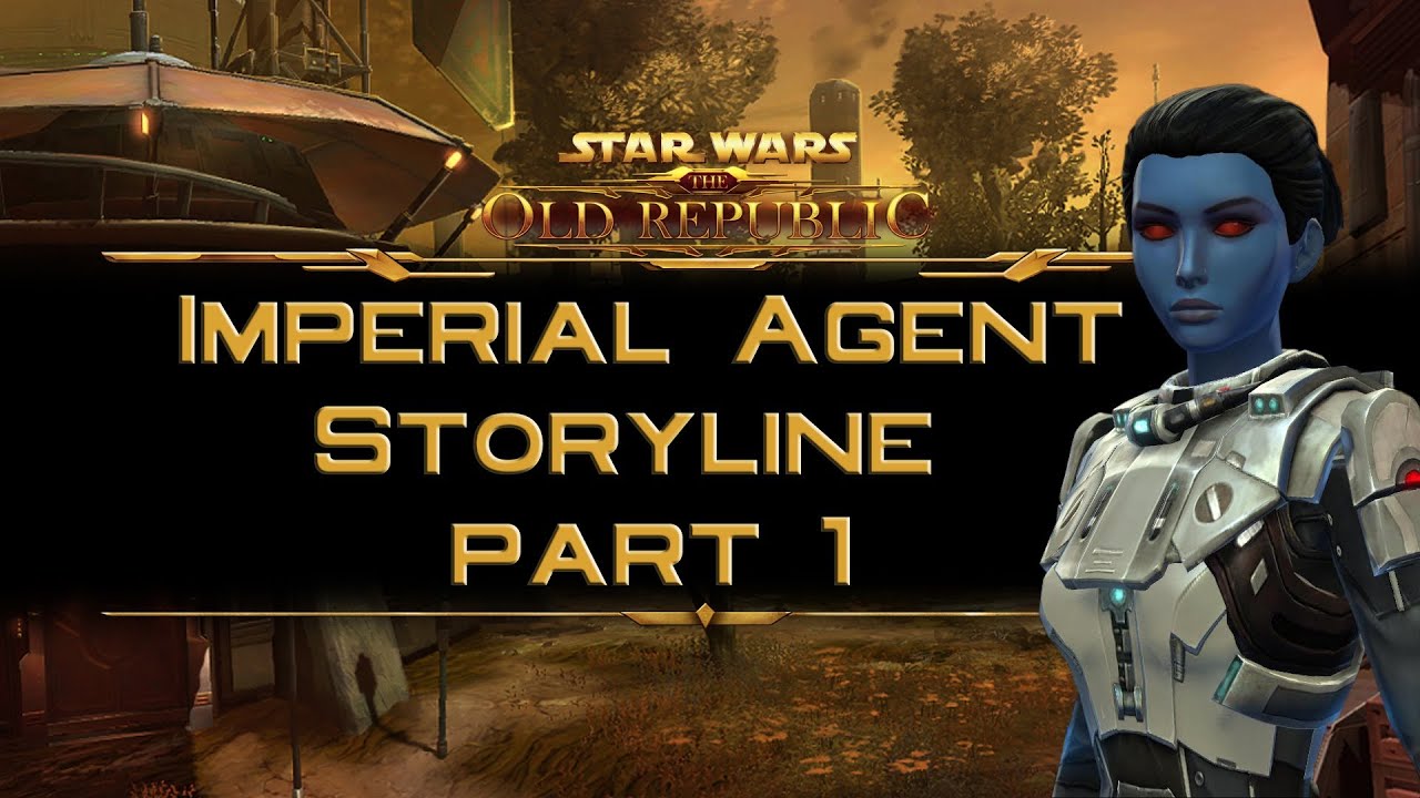 SWTOR Imperial Agent Storyline part 1: Undercover as "the Red Blade ...