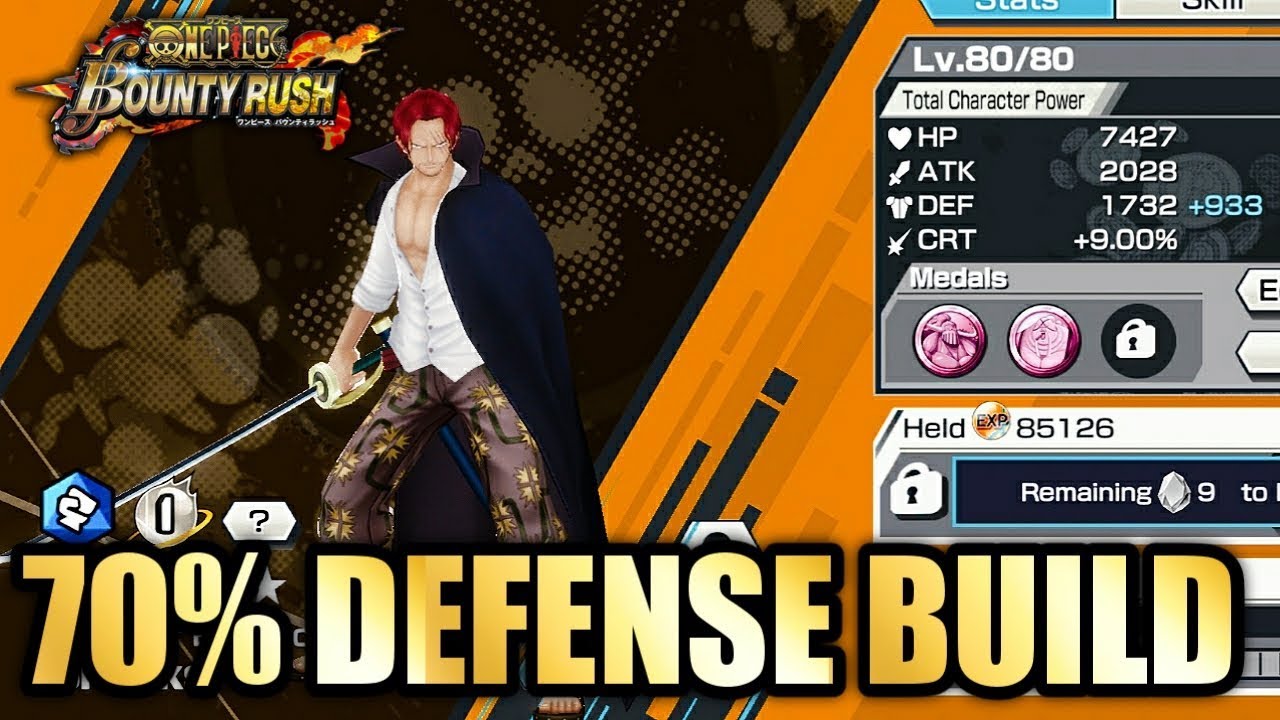Is Defense Good For Shanks? 5* 70% Defense Build Live Gameplay! | One ...