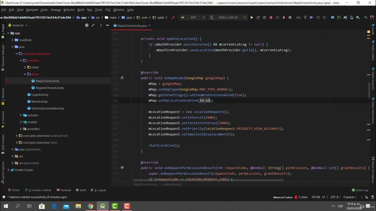 Validación del método SetMyLocationEnabled - YouTube