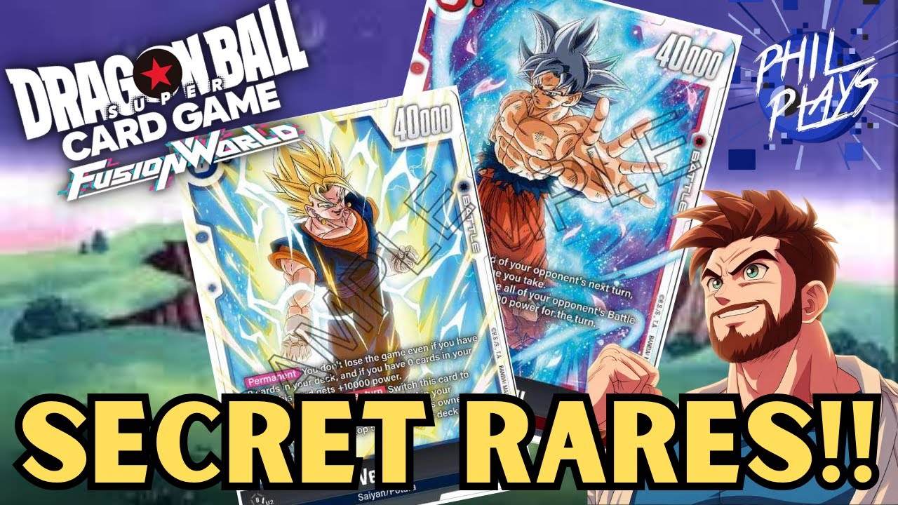 ULTRA LIMIT Secret Rares REVEALED! Dragonball Super Fusion World - YouTube
