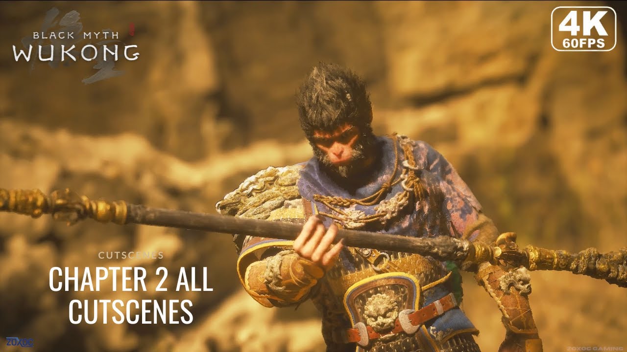 Black Myth: Wukong Chapter 2 All Cutscenes (4K 60FPS) - YouTube
