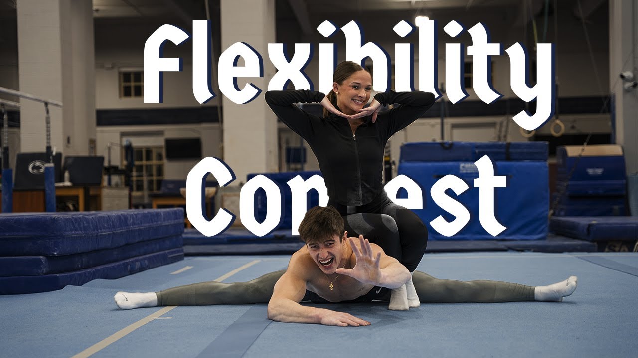FLEXIBILITY CONTEST with Mackenzie Bronk, Penn State Blue Sapphire ...